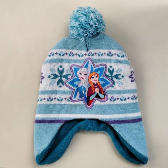 Disney | Accessories | Disneys Frozen Elsa Anna Snow Cap 2t5t | Poshmark